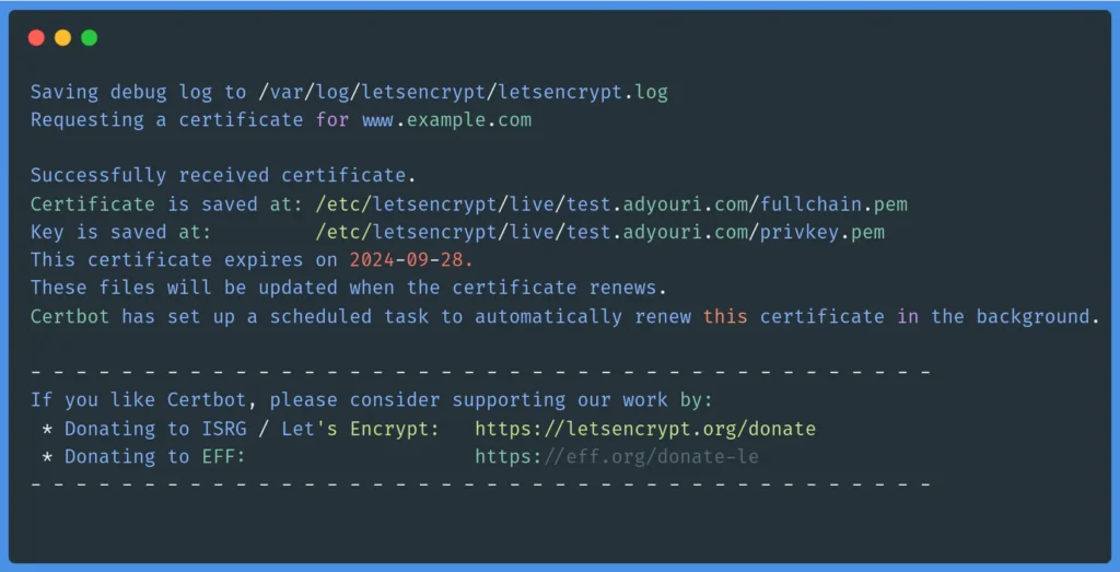 How To Install Certbot On Ubuntu 2404 Set Up Lets Encrypt For Apache And Nginx Ssd Nodes